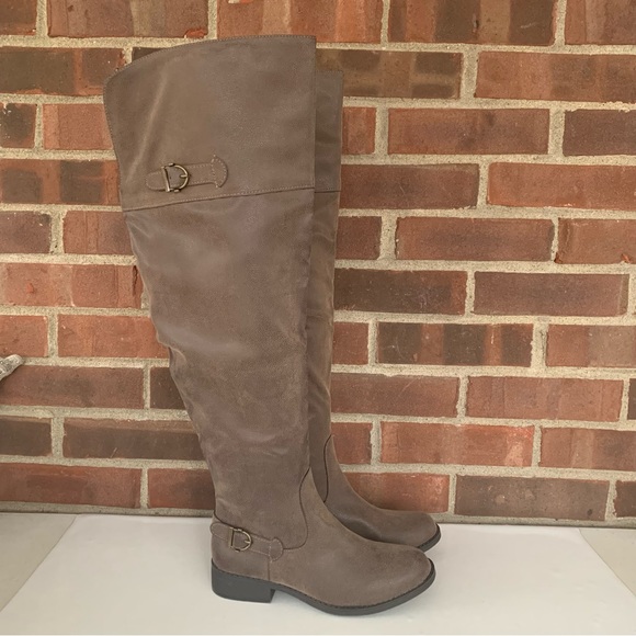 American Rag | Shoes | American Rag Womens Adarra Taupe Faux Leather ...